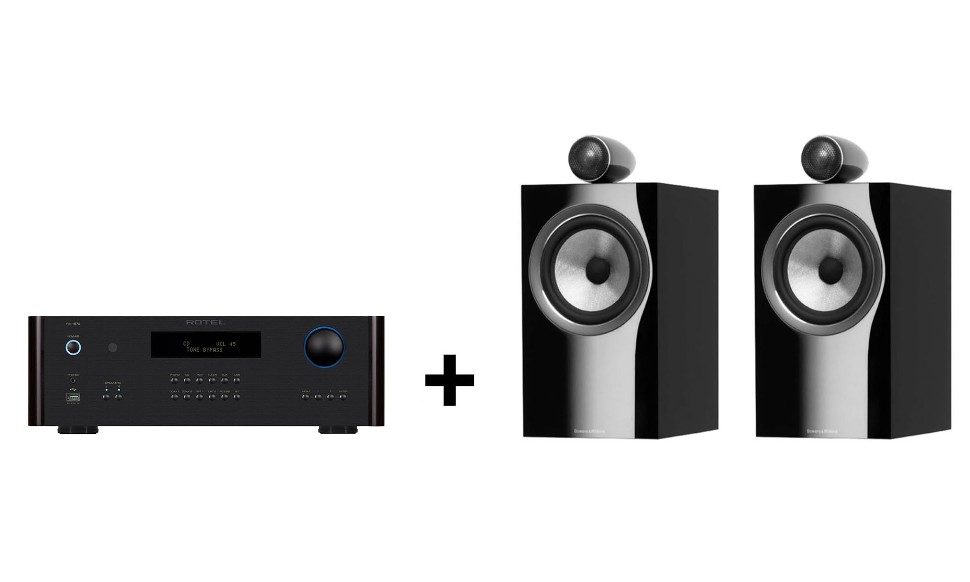 PACK Rotel – RA-1572 + B&W 705 S2 - Style Sound - Tienda Alta Fidelidad ...