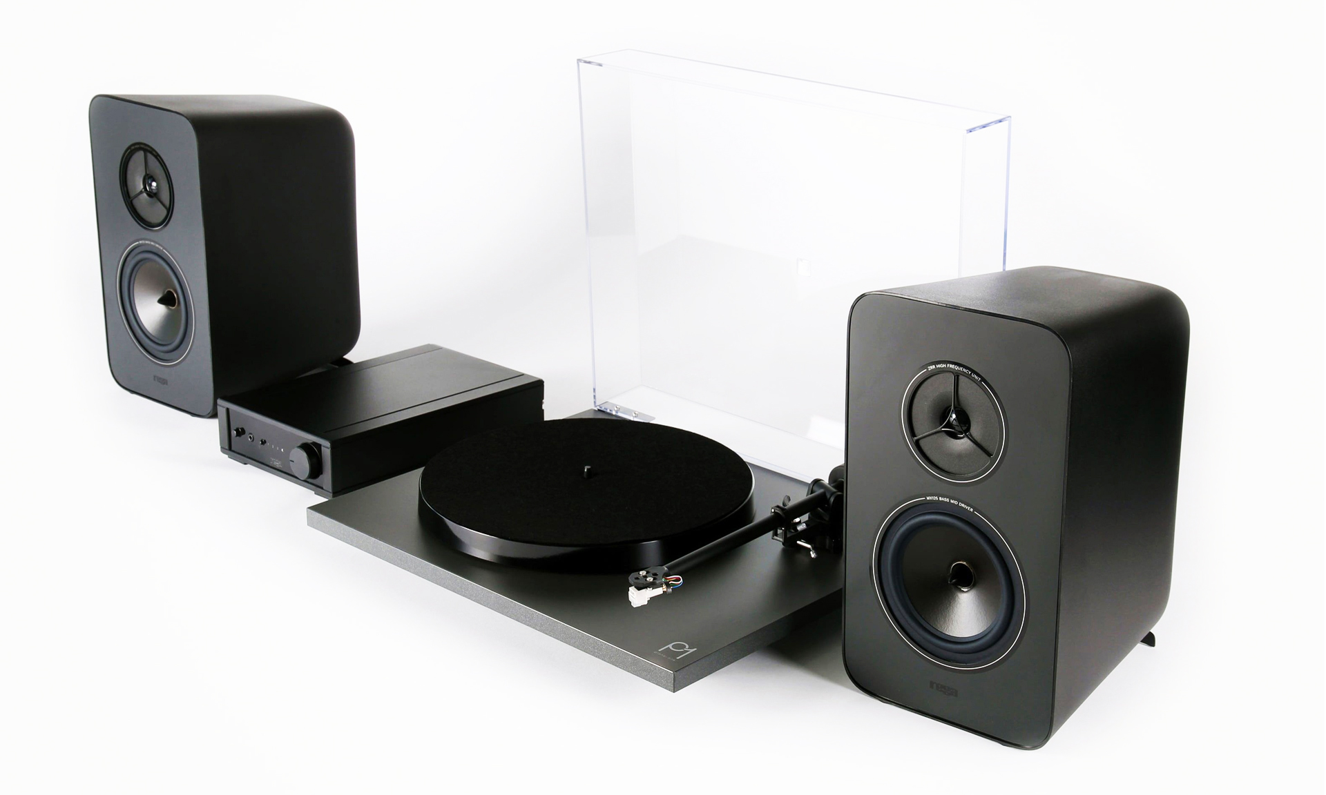 Rega – System One Black - Style Sound - Tienda Alta Fidelidad en Barcelona