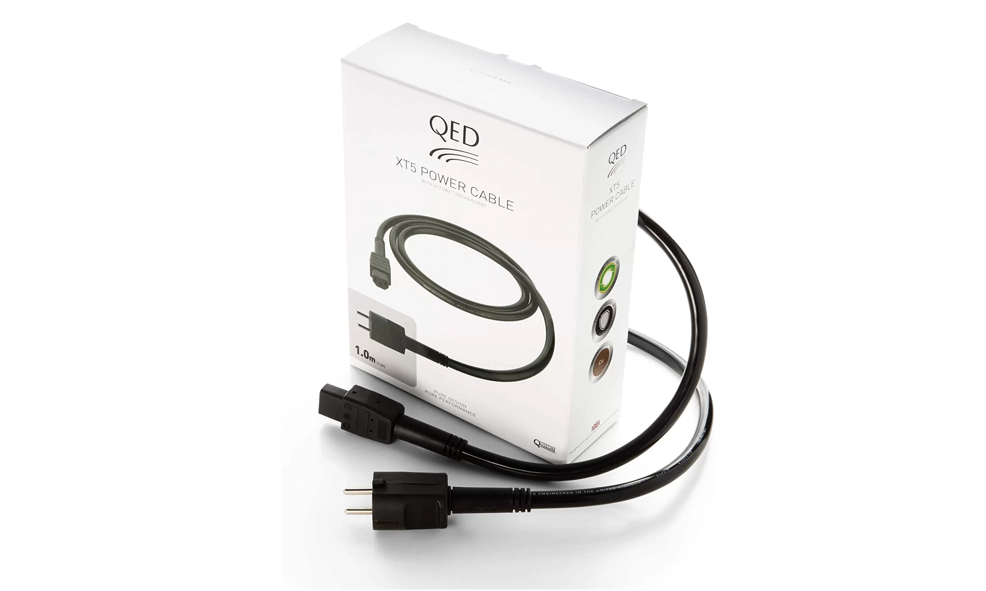 QED – XT5 Power Cable - Style Sound - Tienda Alta Fidelidad en Barcelona