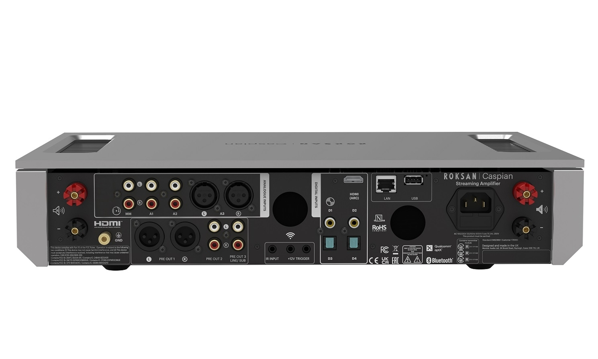 Roksan – Caspian 4G Streaming Amplifier - Style Sound - Tienda Alta ...